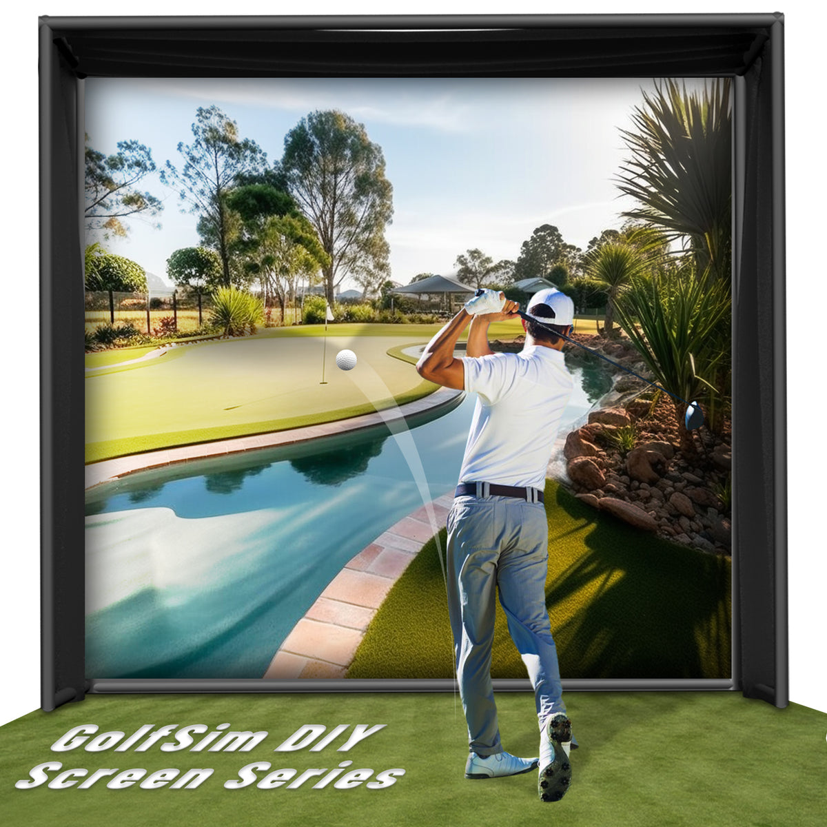 Home Golf Simulator Enclosure Kit – Yunic Golf