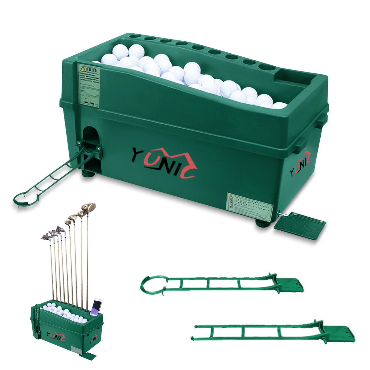 Golf Ball Dispenser Machine Powerless Automatic Tee Up – Yunic Golf
