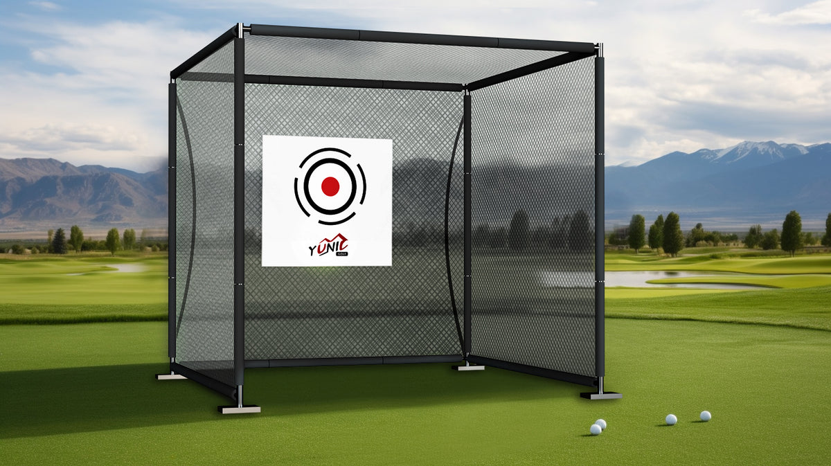 Golf Driving Practice Cage (Black) – Yunic Golf